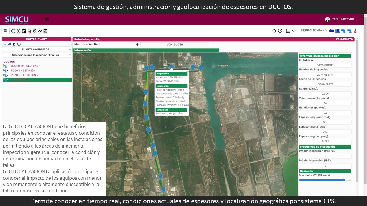 SIMCU-CLOUD. Sistema de Integridad Mecánica.